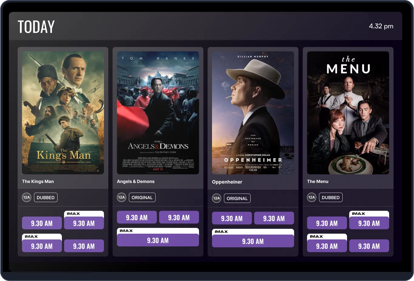 Movie Theater Software Supplier | Cinema Software | CINEsync